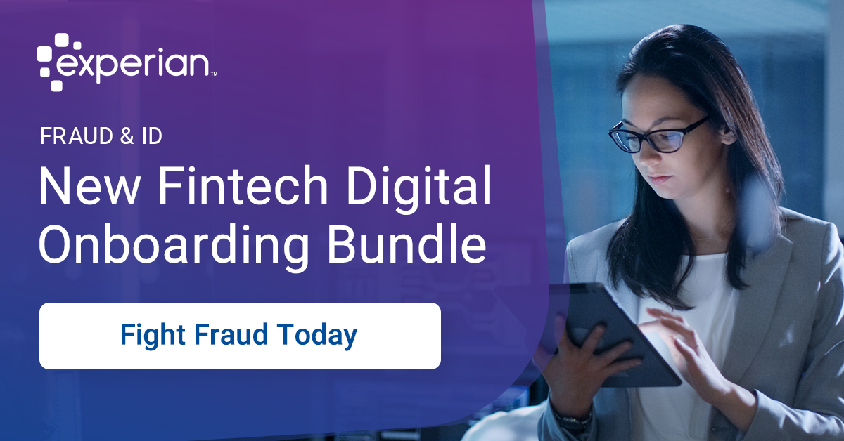 Experian Fraud Bundle Solution for Fintechs
